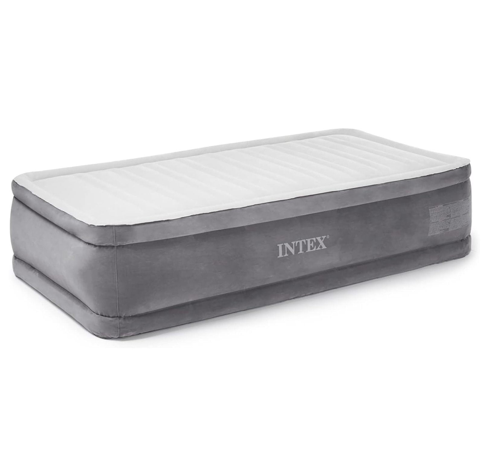 Comfort Dura-Beam Airbed Internal Electric Pump Bed Height Elevated ...