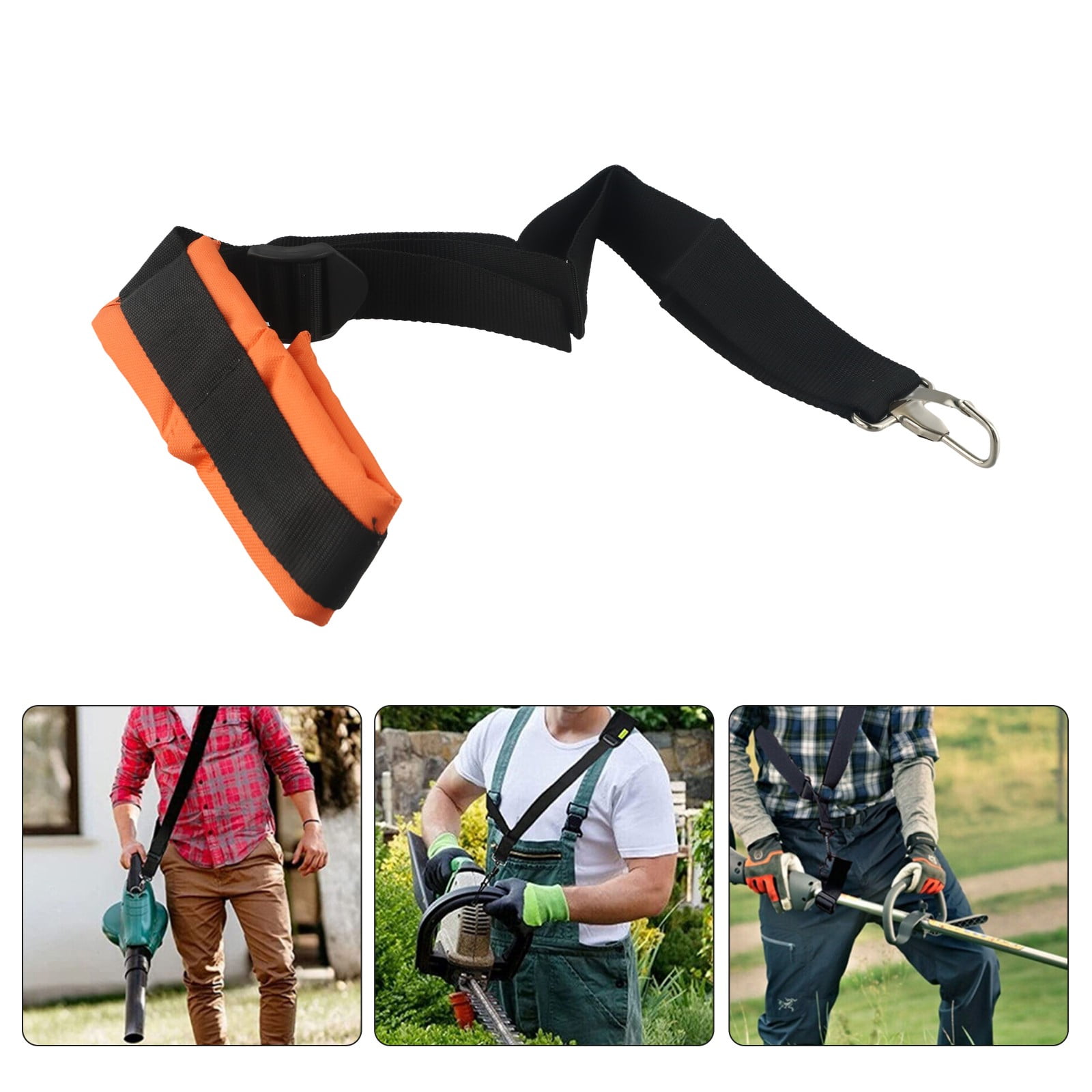 Comfort Enhancing Adjustable Shoulder Strap for String For Trimmers and ...