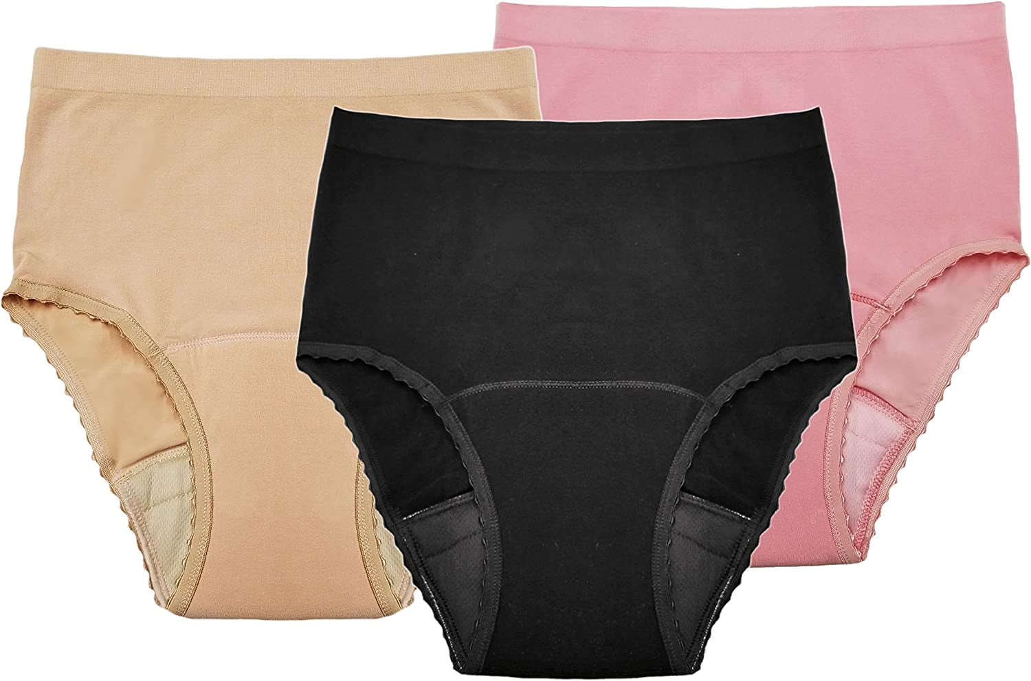 Comfort Finds Seamless Incontinence Panty - Reusable Womens Incontinent ...