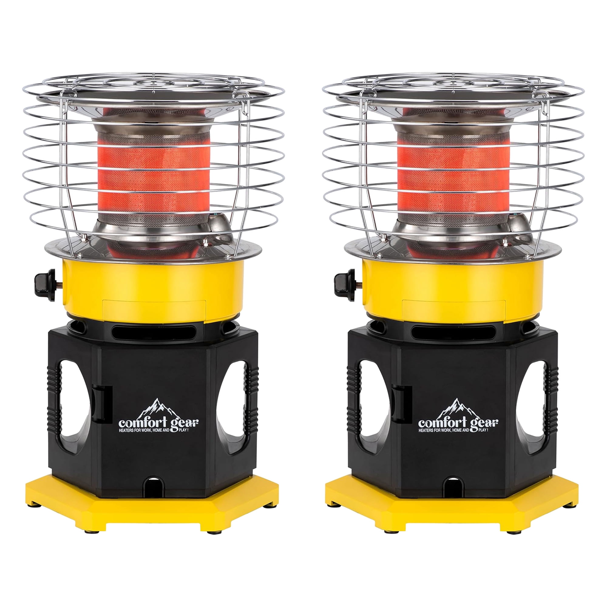 Comfort Gear 2 Pack 360 Degree Indoor/Outdoor Portable Propane Space Heater - Walmart.com