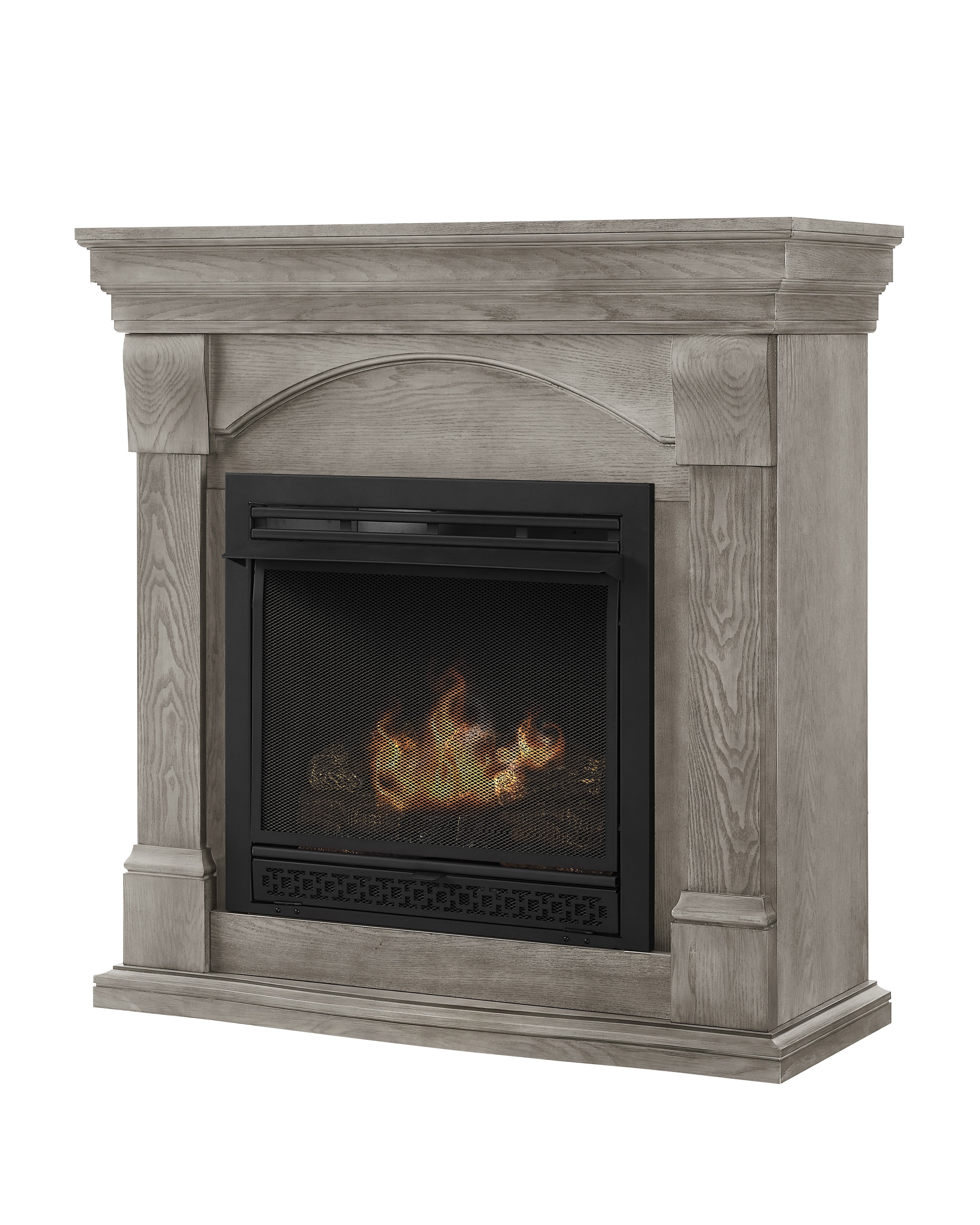 Comfort Glow Dual Fuel Ventless Gas Fireplace 26000 BTU Heats 950 sq ft ...