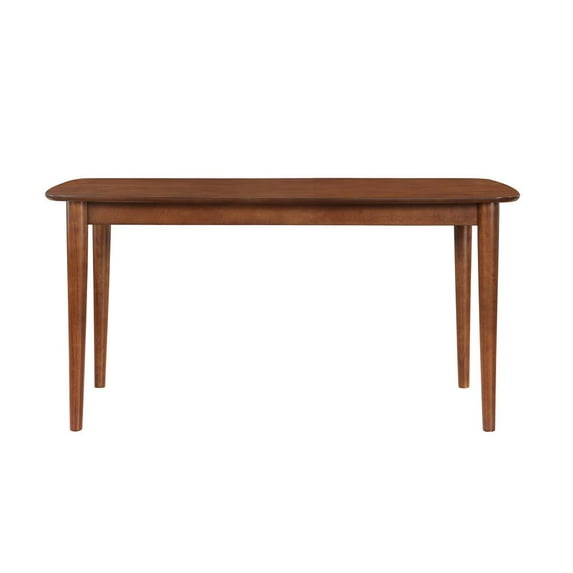 Comfort Pointe Bonito 59-inch Rectangular Walnut Wood Finish Leg Dining ...