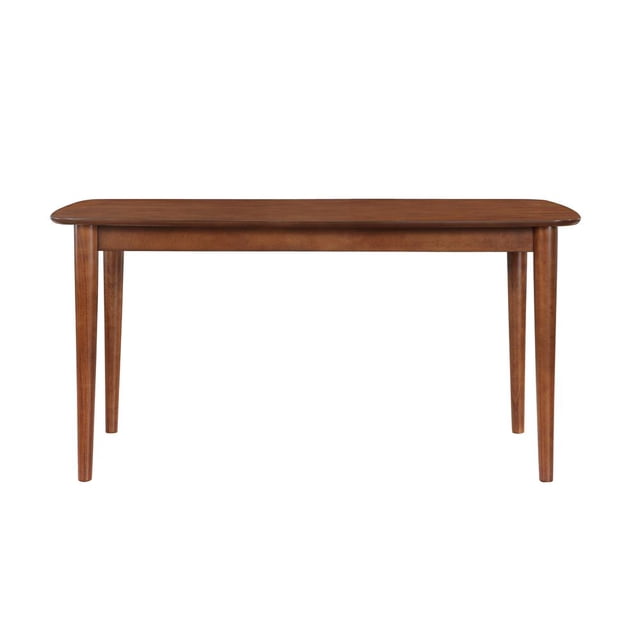 Comfort Pointe Bonito 59-inch Rectangular Walnut Wood Finish Leg Dining ...