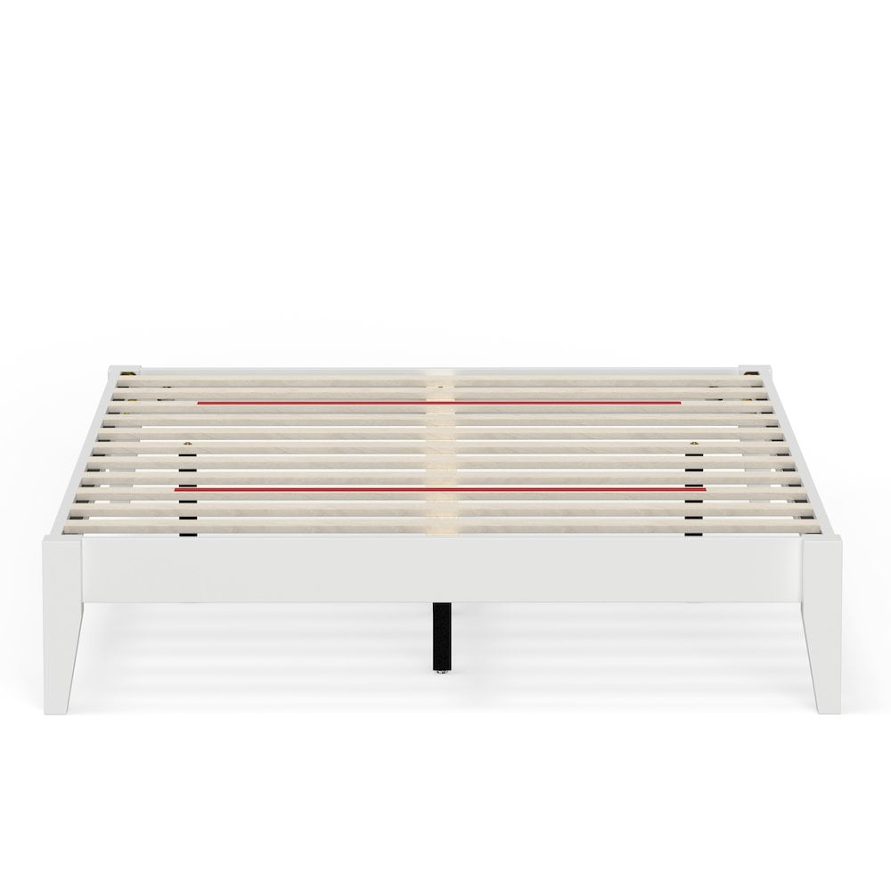 Comfort Pointe Serene Farmhouse Style Full Wood Bed Frame - White ...