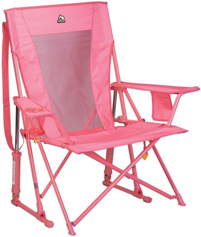 Comfort Pro Rocker Camping Chair | Portable Elegant Rocking Chair with ...