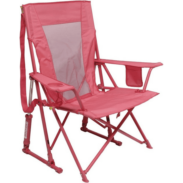 Comfort Pro Rocker Camping Chair | Portable Folding Rocking Chair with ...
