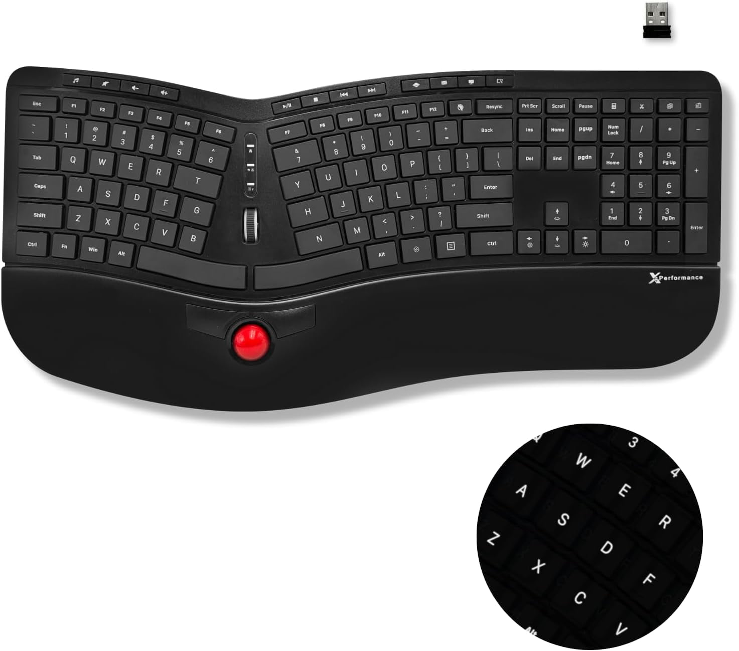 Comfort, Reduce Strain): Enhance your typing comfort with our split ...