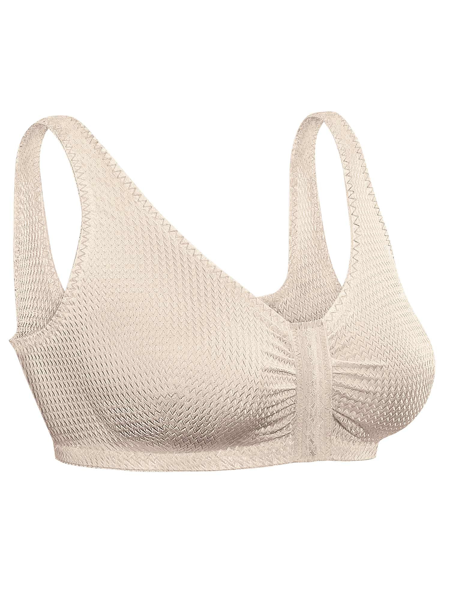 Comfort Sleep Bra, Front Closure, Silk Soft Material, Wireless for ...