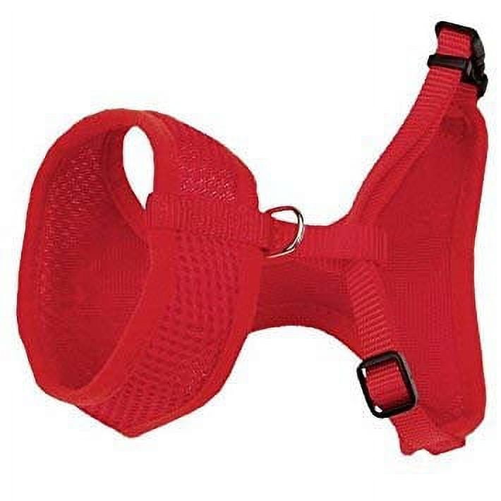 Comfort Soft Adjustable Mesh Cat Harness, Red - Walmart.com