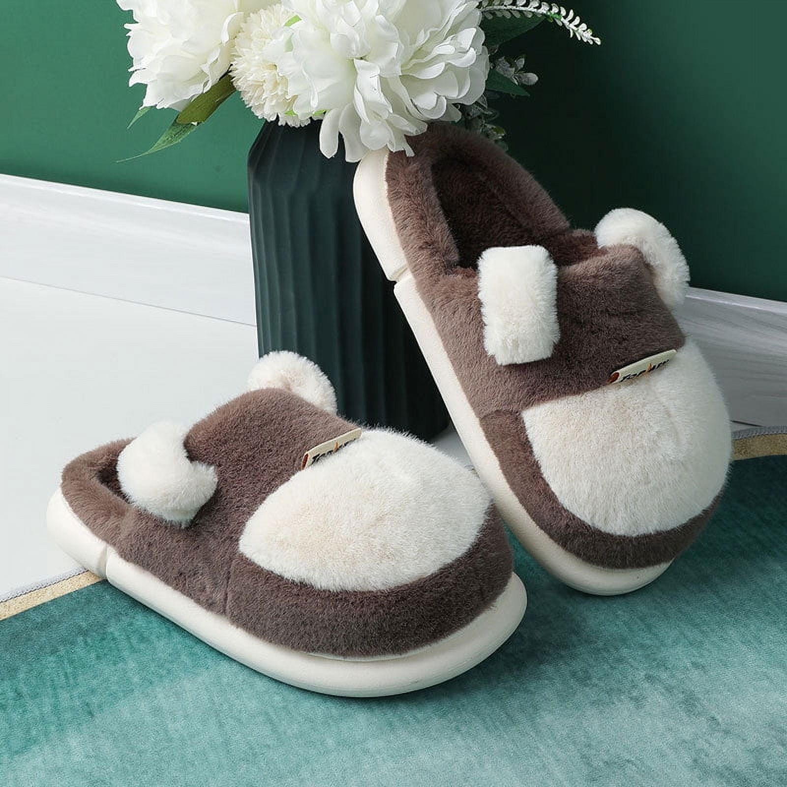 Comfort Soft Plush Indoor Outdoor Cute Creative Slipper Shoe - Walmart.com