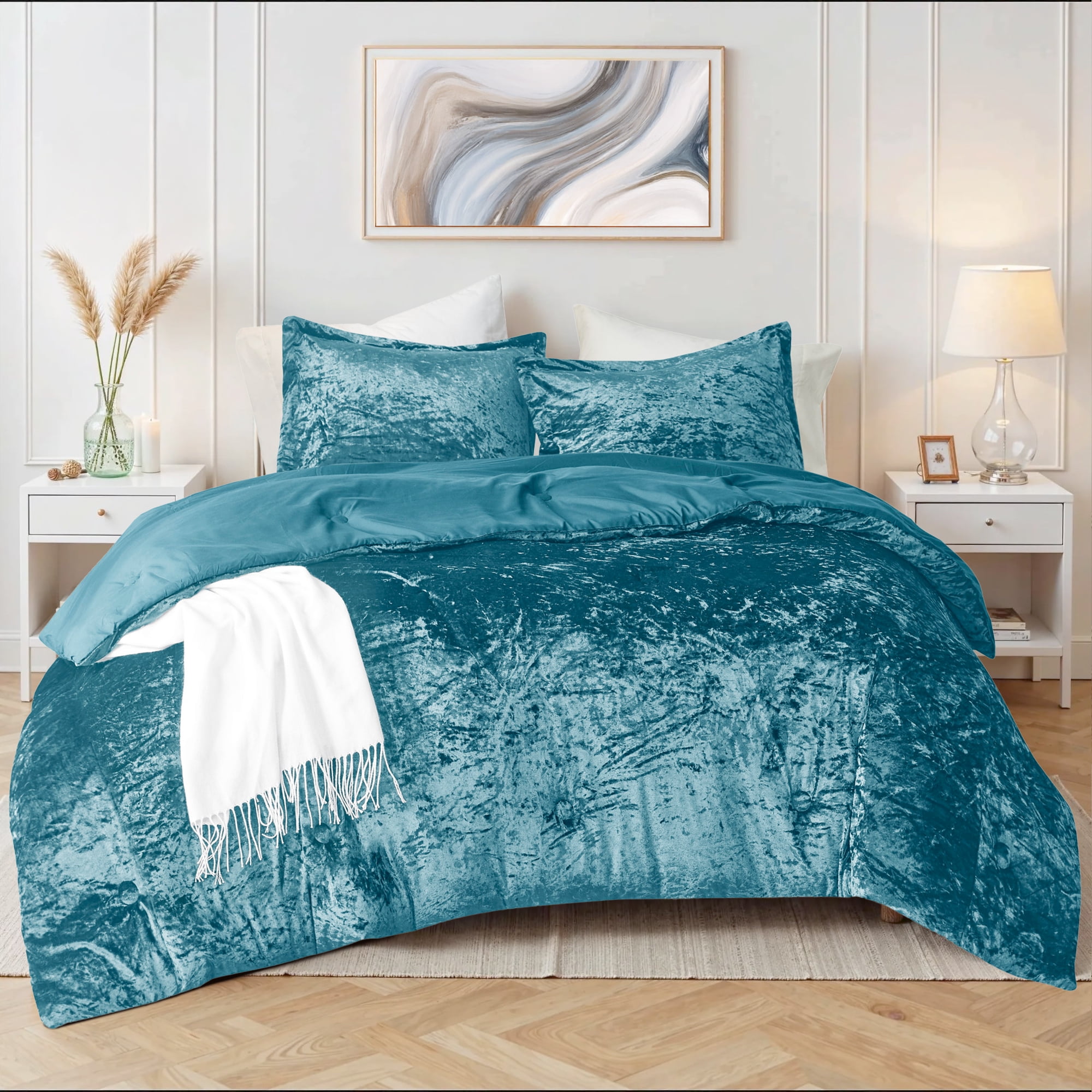 Brandclub - Regency Heights Full/Queen Cozy Velvet Comforter Sets ...
