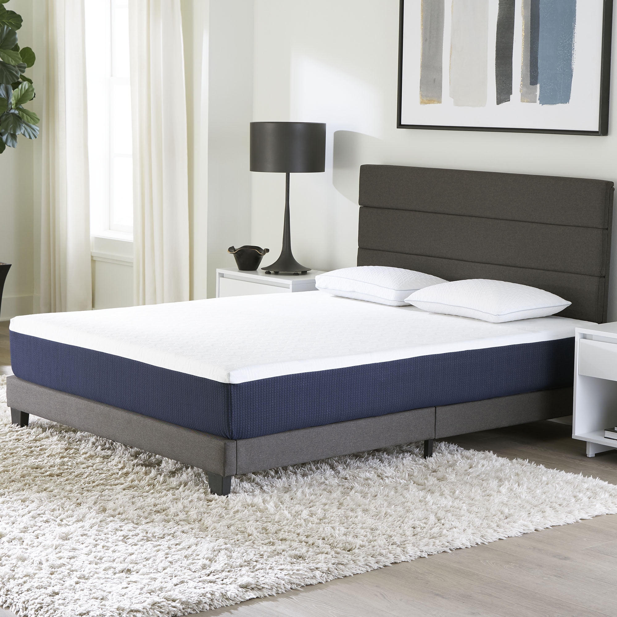 Comfort Tech 10" Mattress Featuring Hybrid TheraGel and Isotonic+ ...