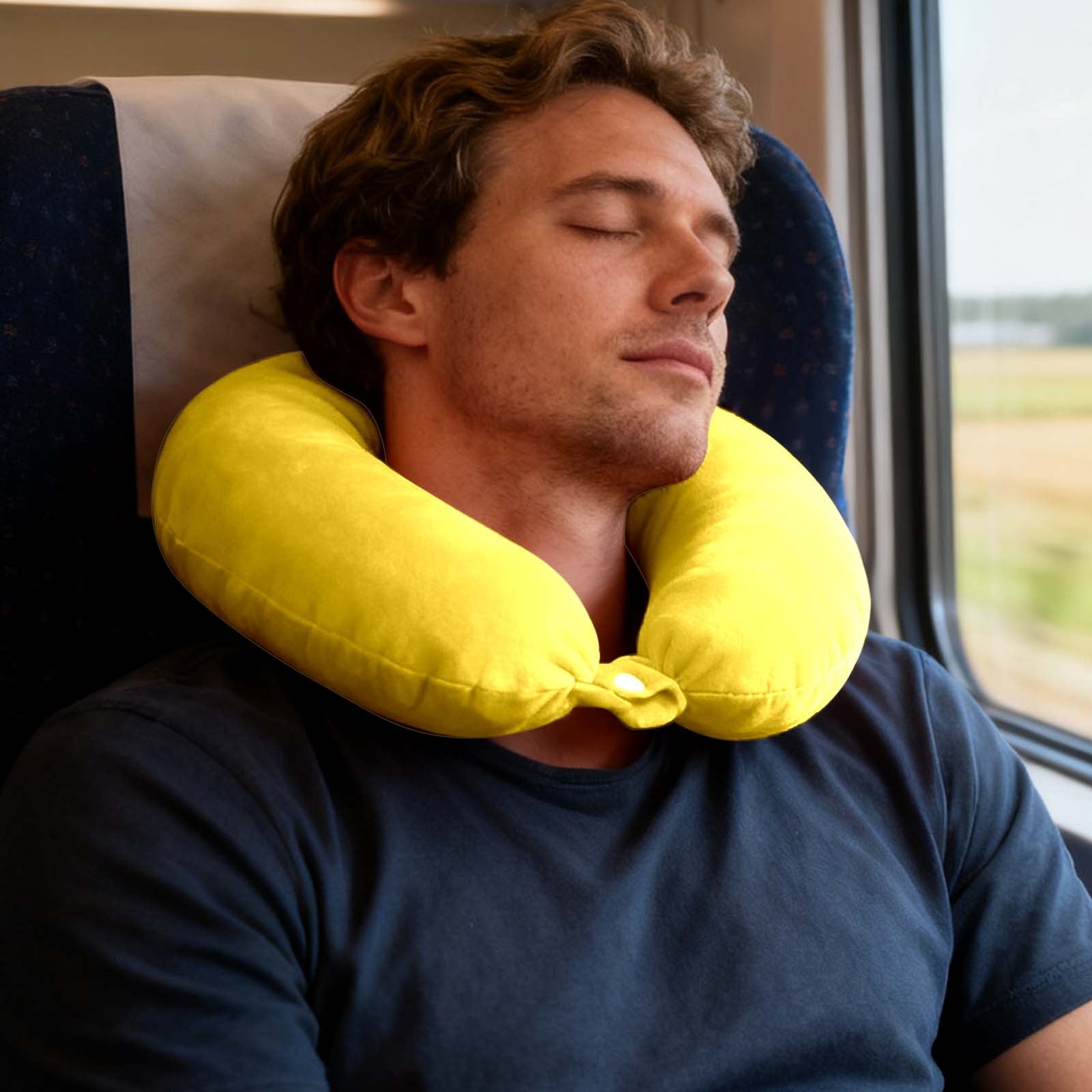 Comfort Travel For Neck Support On Airplanes And Buses Ergonomic Design ...