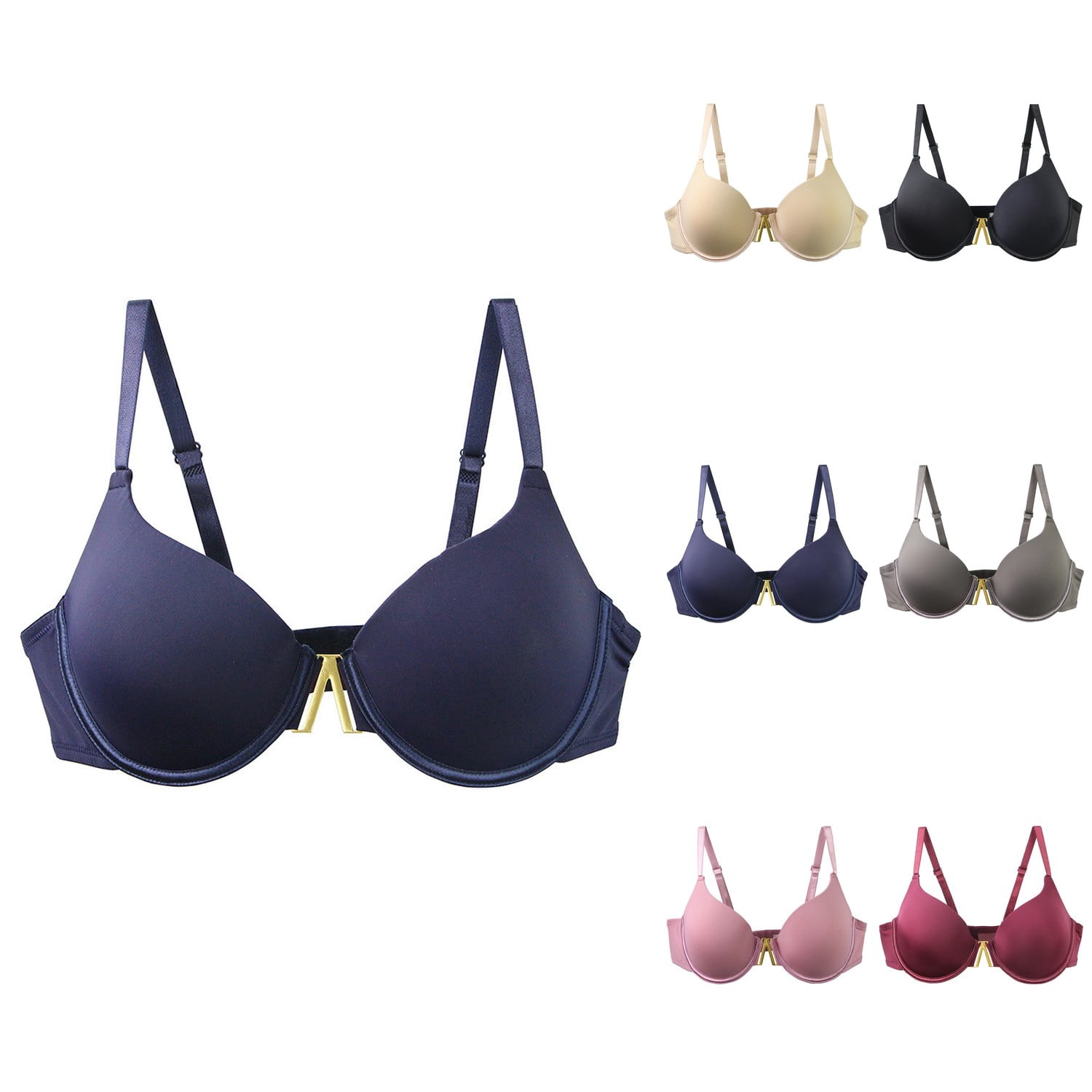 Comfort Wireless Unlined Bra for Women Plus Size – Seamless Soft Cup T ...