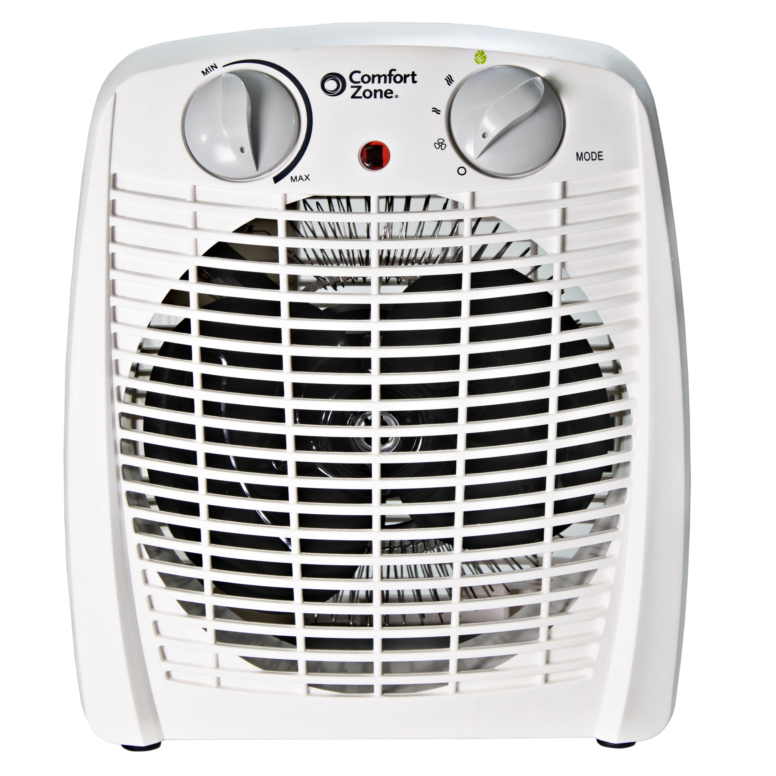 Comfort Zone Indoor Heater, 750/1500W, Adjustable Thermostat, Energy ...
