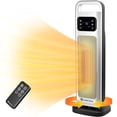 Comfort Zone 26" Oscillating Digital Tower Heater with Remote - Walmart.com