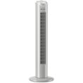 Comfort Zone 32" in. Tower Fan, 3 Speeds, Quiet, Oscillating, Portable ...