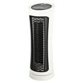 Comfort Zone 750/1,500-Watt Oscillating Digital Tower Heater with ...