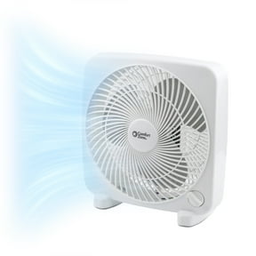 "Lasko 20"" Metal Blade Box Fan, 3 Speeds, Weather-Resistant, Portable ...