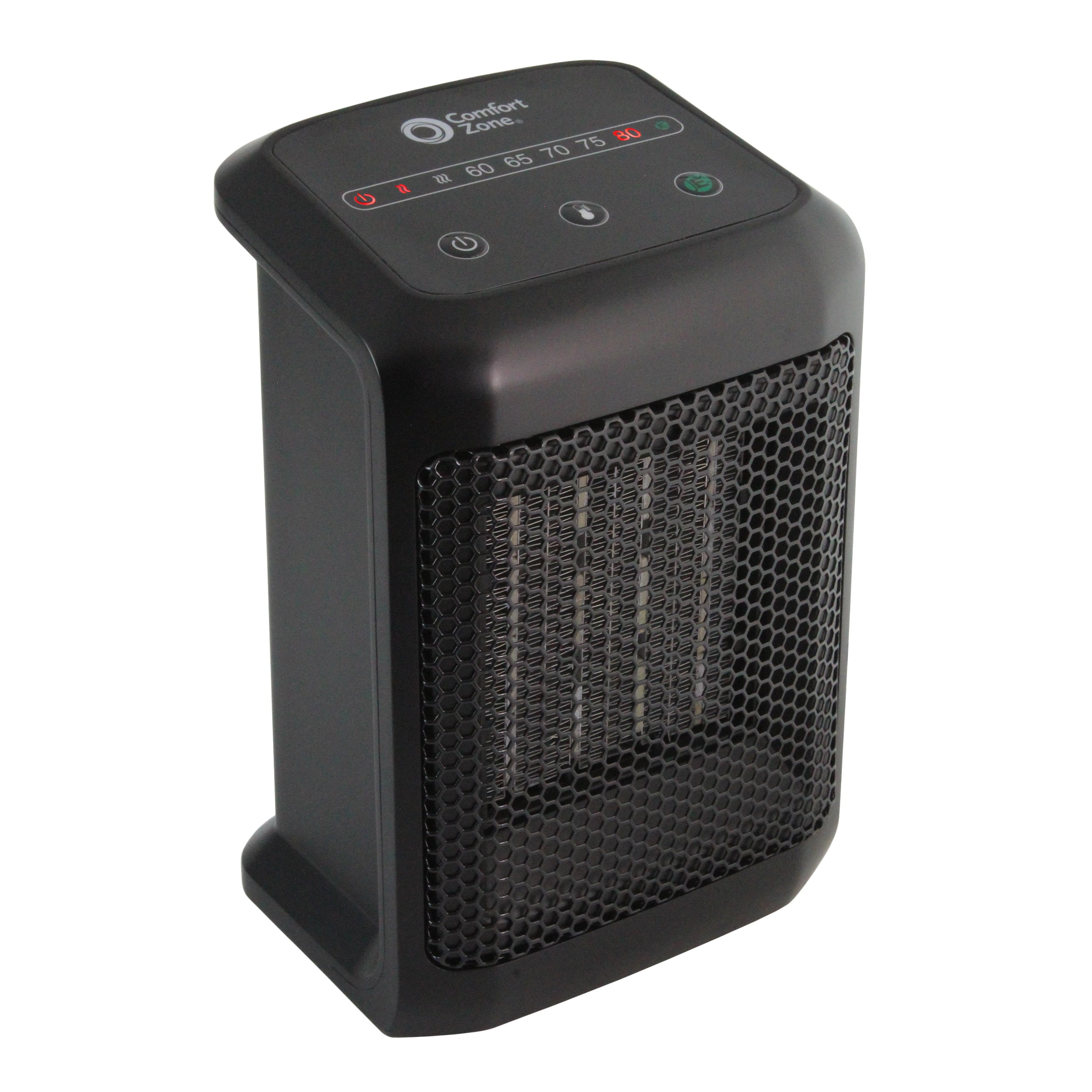 Comfort Zone CZ463EBK Energy Save Ceramic Heater - Black - Walmart.com