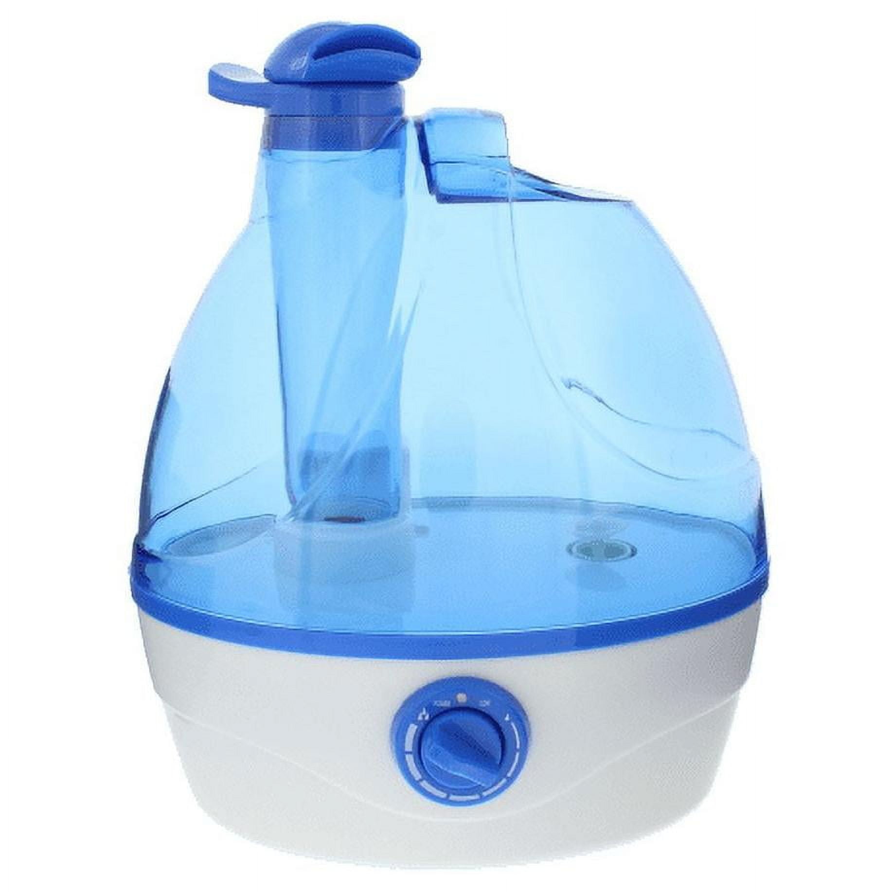 Comfort Zone Czhd24 0.6-Gallon Ultrasonic Cool Mist Humidifier, 2 pack ...