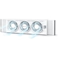 Comfort Zone Triple Window Fan with Adjustable Thermostat | 3-Speed ...