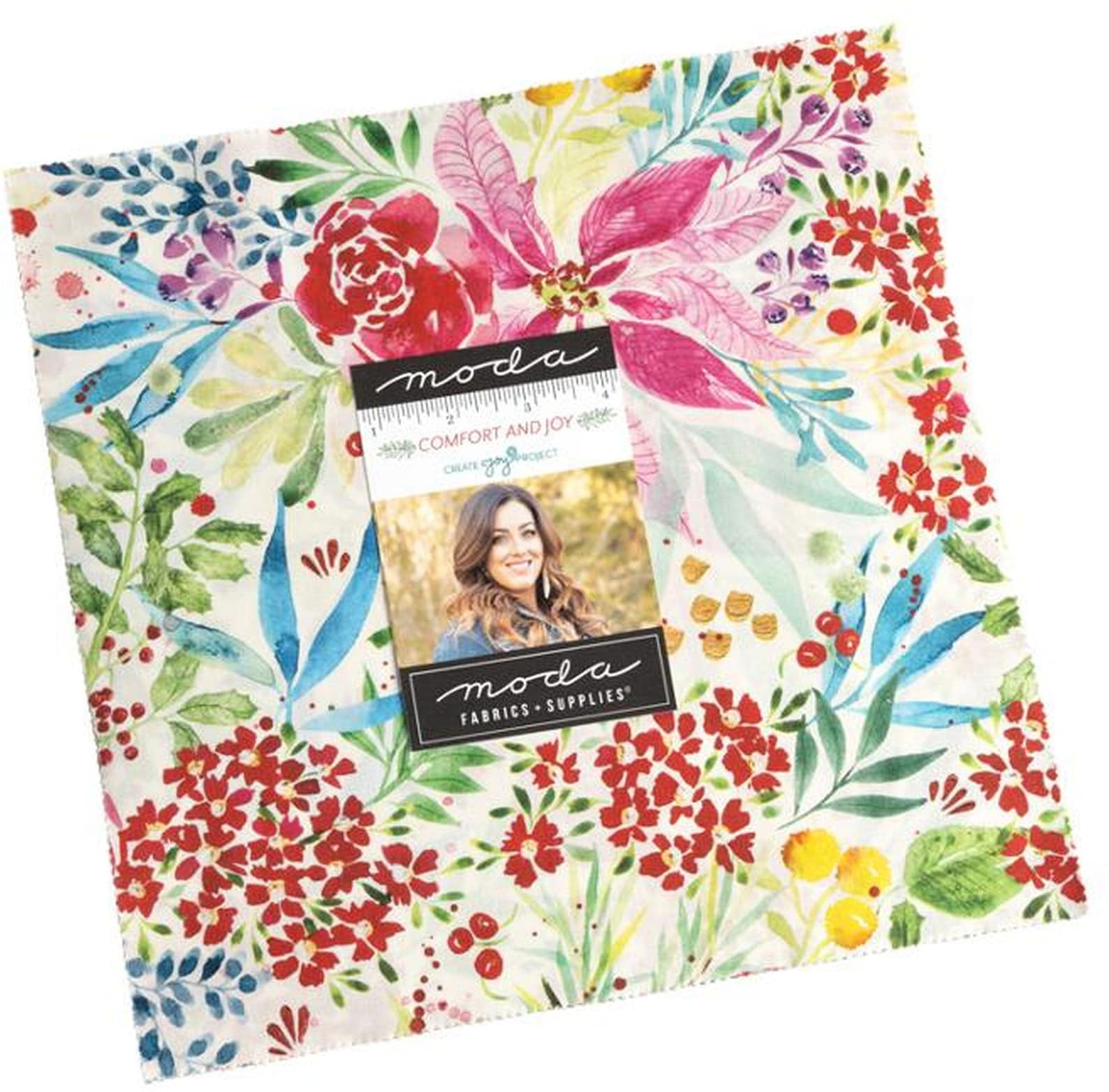 Create Joy Project Comfort and Joy Layer Cake; Moda Precut 10" Quilt ...