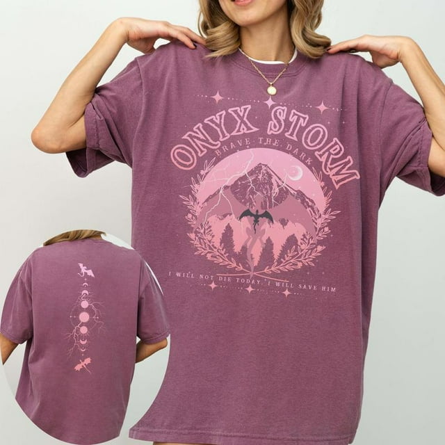 Comfort colors Onyx Storm Graphic Xaden Riorson Xaden Fourth Wing ...