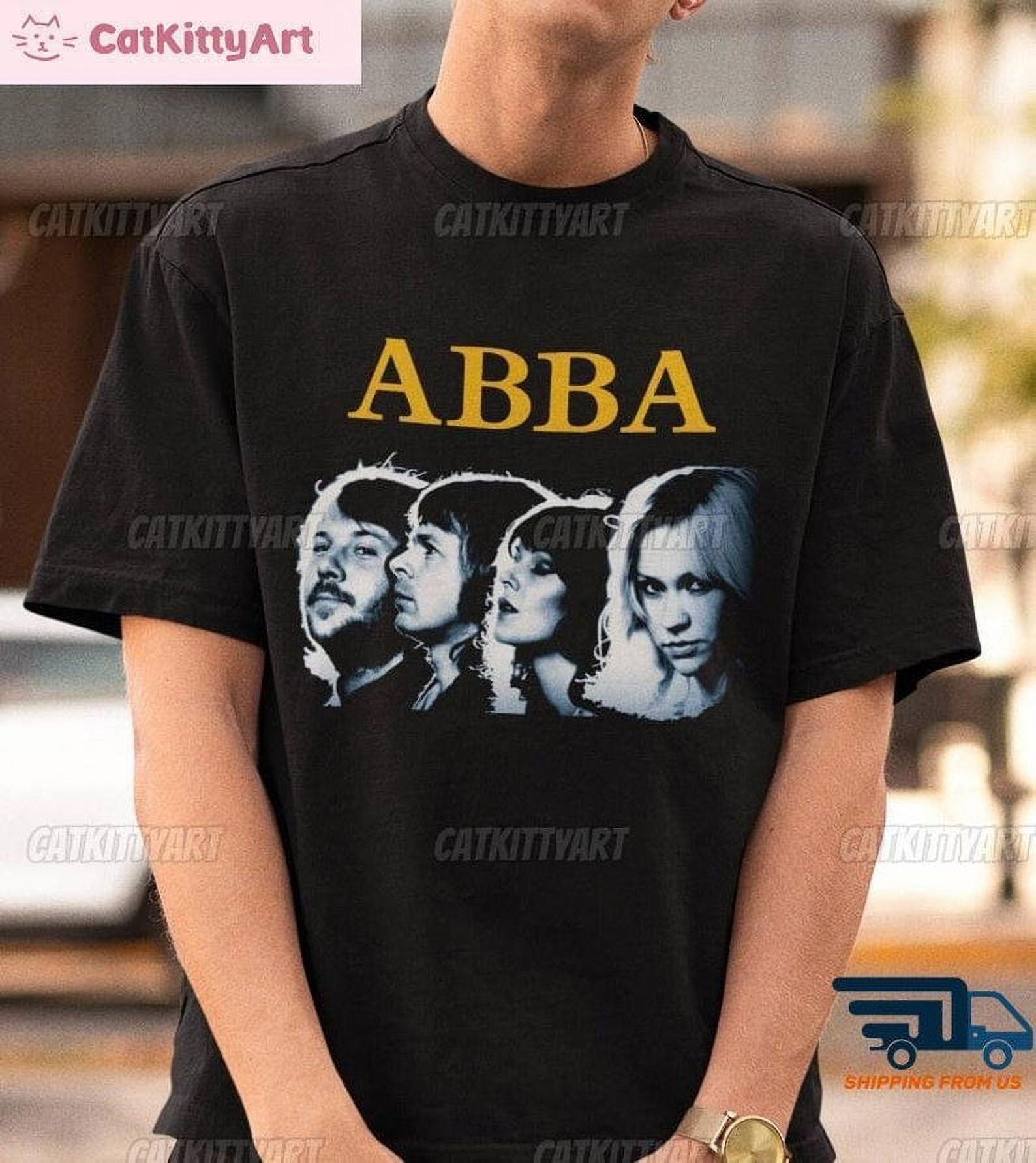 Comfort shirts are popular ABBA The Tour 1979 Shirt, Abba Band Shirt ...