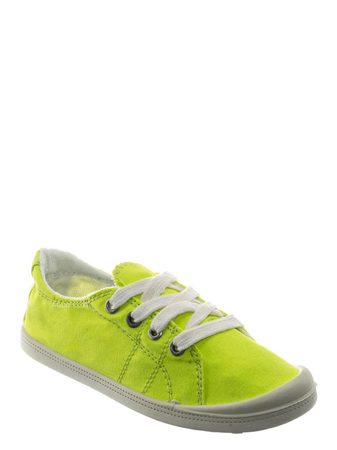 Comfort01k Children Vintage Flexible Rubber Sneaker - Girls Canvas ...