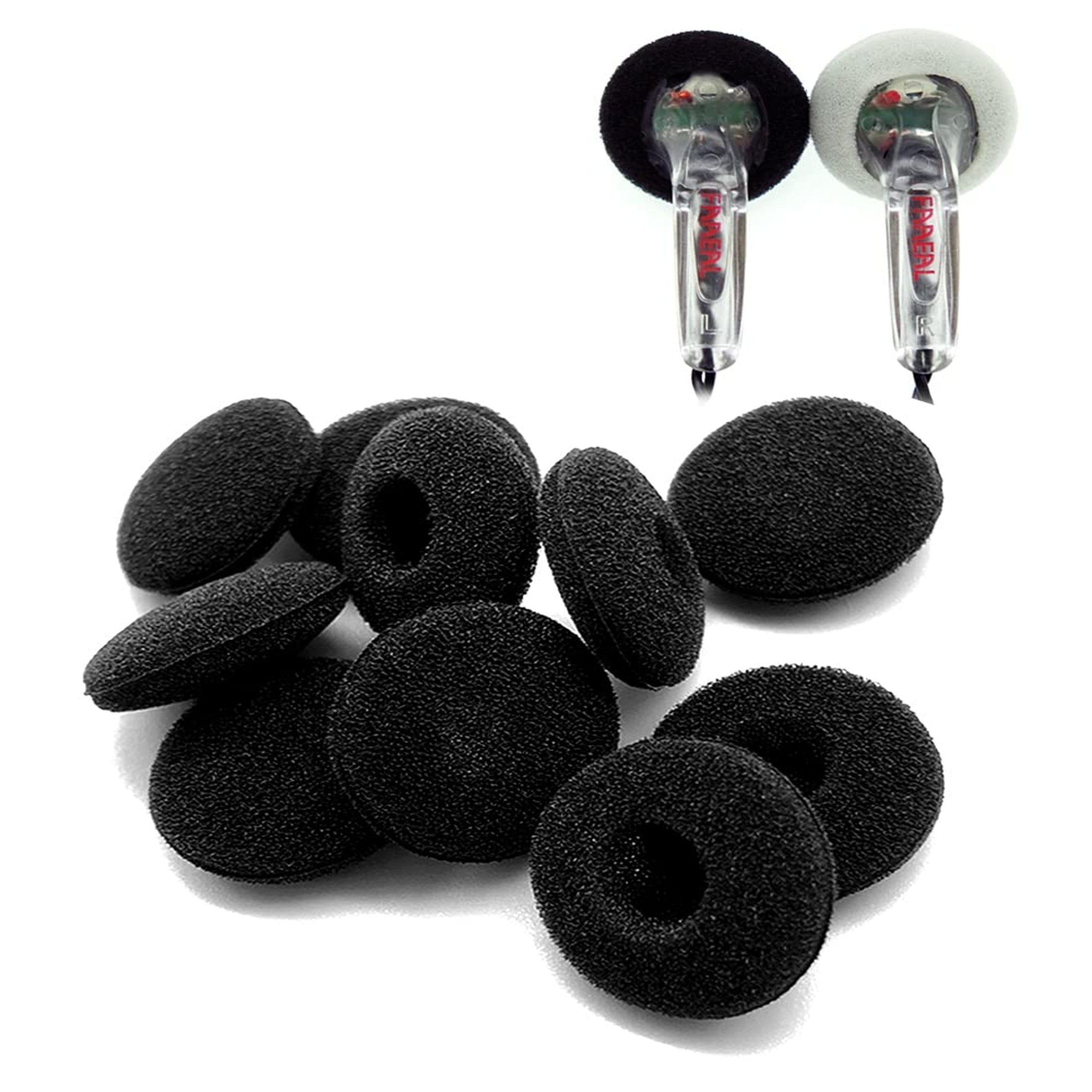 ComfortFit Foam Ear Tips for 15mm-20mm Ear Buds and Headsets - Walmart.com