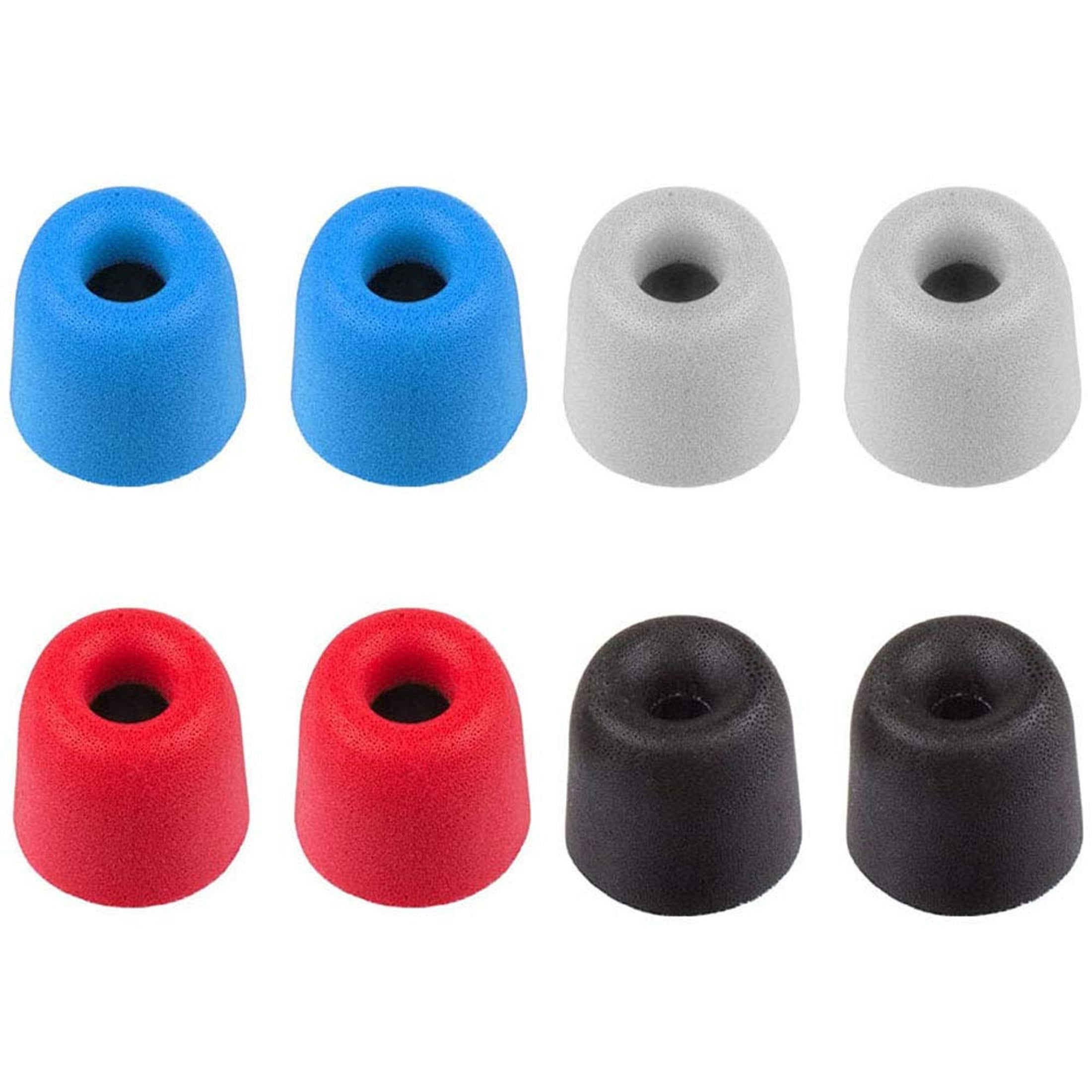 ComfortFit Memory Foam Earbud Tips - 4 Pairs for In-Ear Earphones ...
