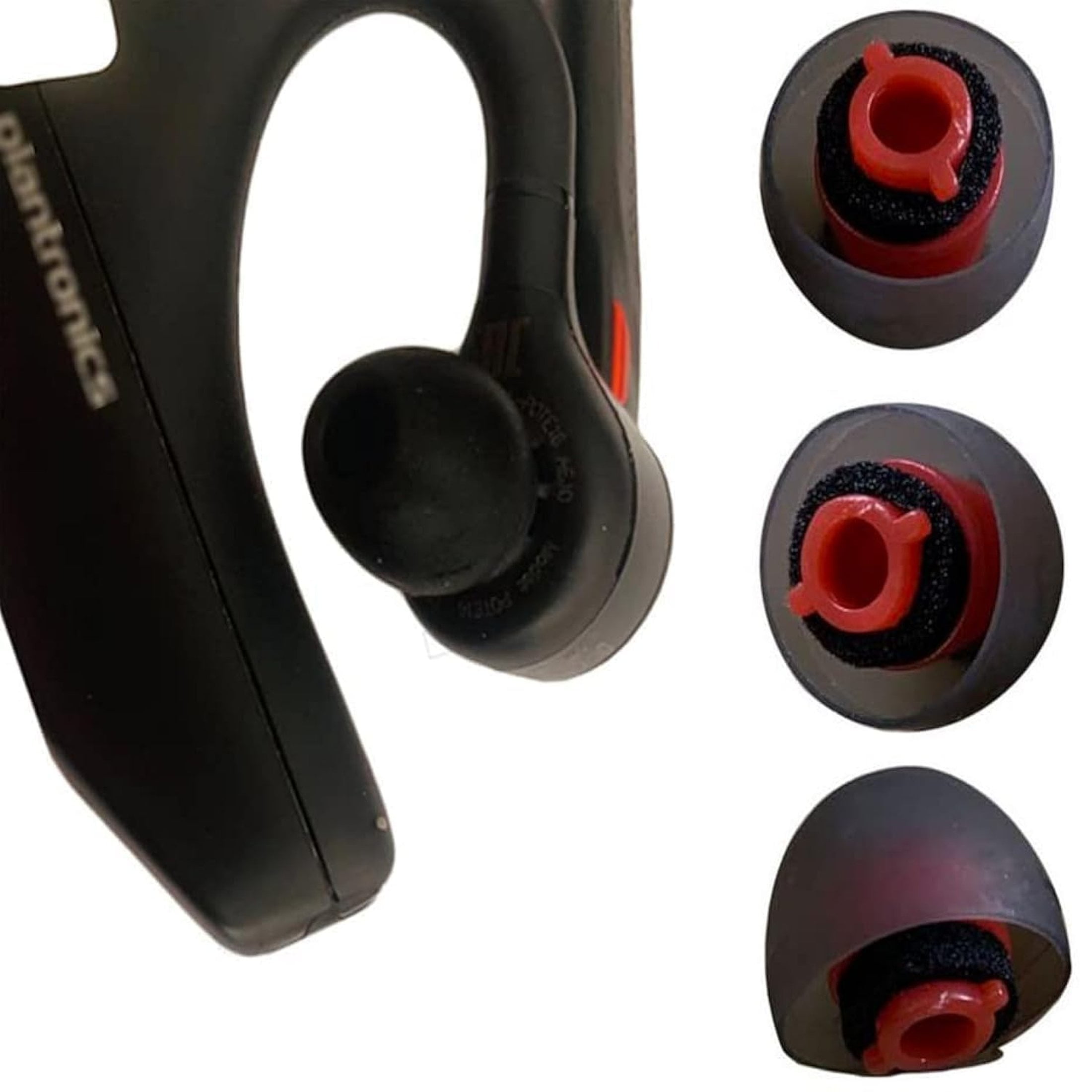 ComfortFit Silicone Ear Tips for Plantronics Voyager 5200 Legend Pro S ...