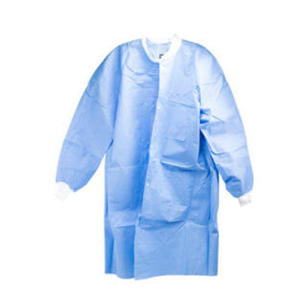 ComfortSafe Blue Disposable Lab Coat - Walmart.com