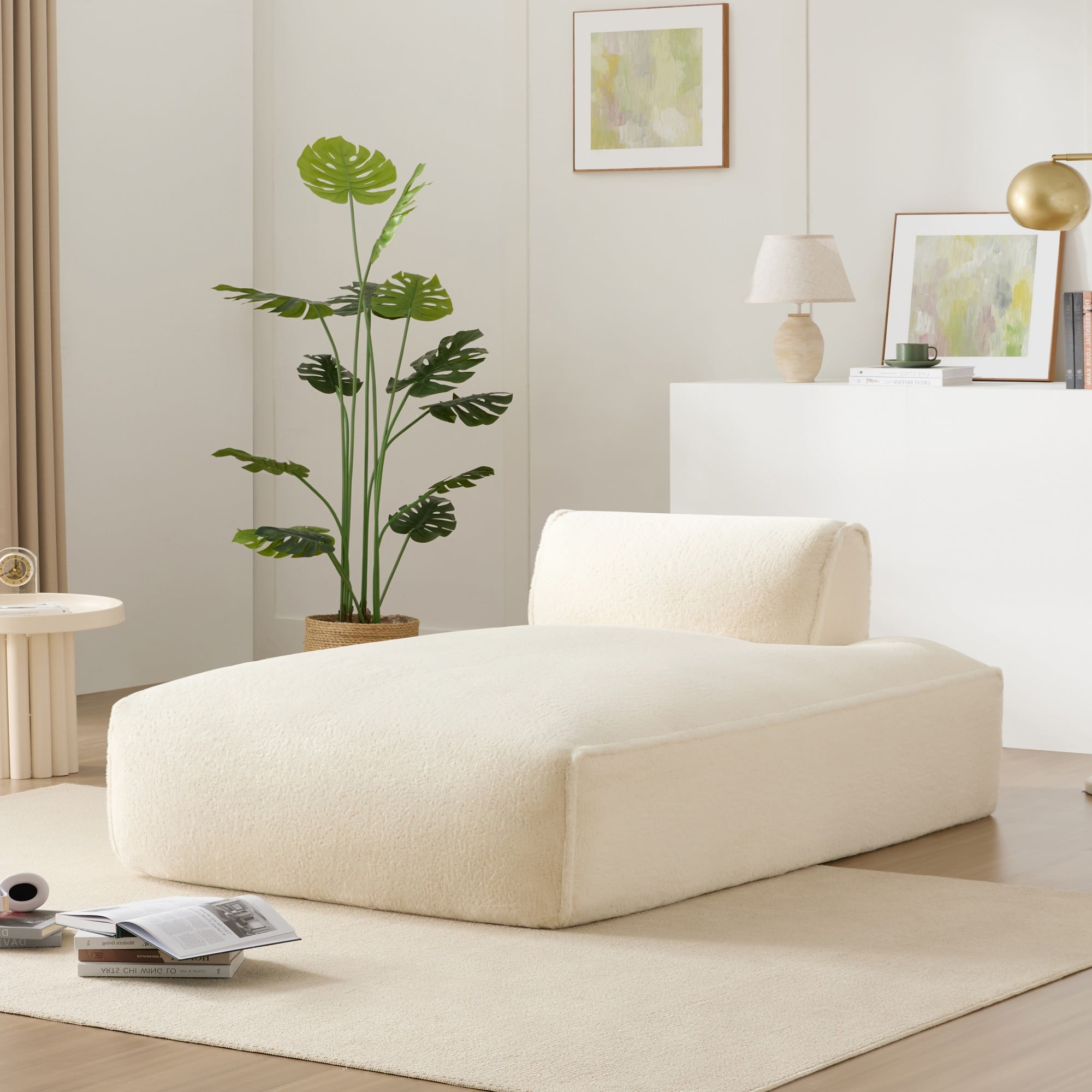 Comfortable 72"Oversized Modular Sofa,Fully Compressed,Left-handed face ...