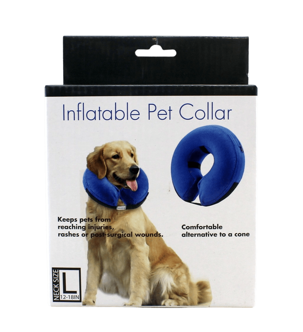 Comfortable & Adjustable Inflatable Pet Collar - Alternative to Cone ...