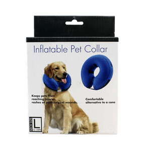 PortableOut Inflatable Recovery Collar, Soft Adjustable E-Collar for ...