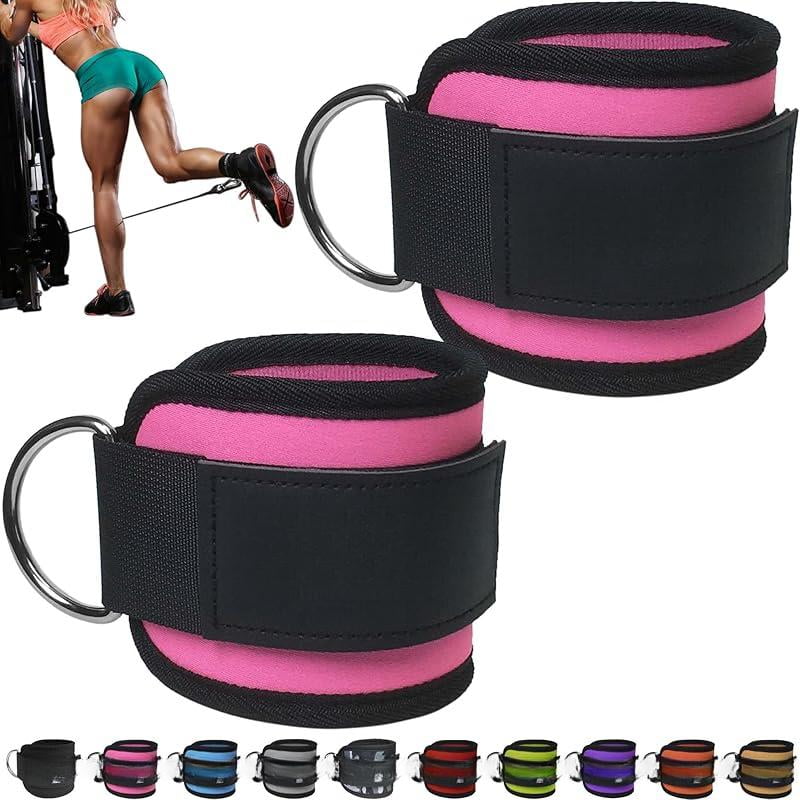 Comfortable Adjustable Padded Ankle Wrist Cuffs Neoprene Padded Straps ...