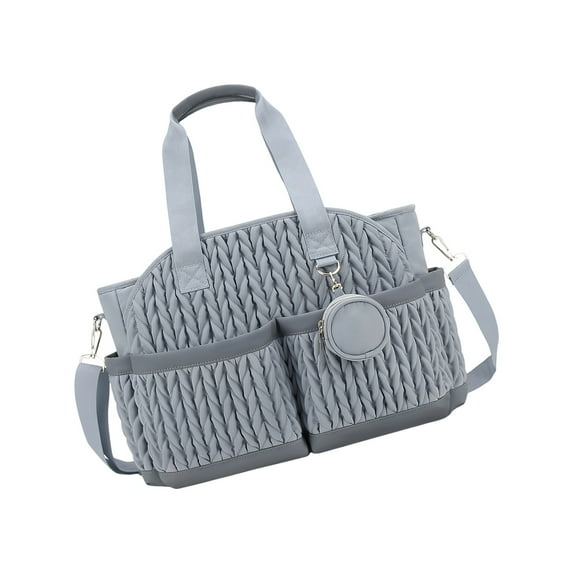 Comfortable Adjustable Shoulder Strap Baby Bag Quilted Insulated ...