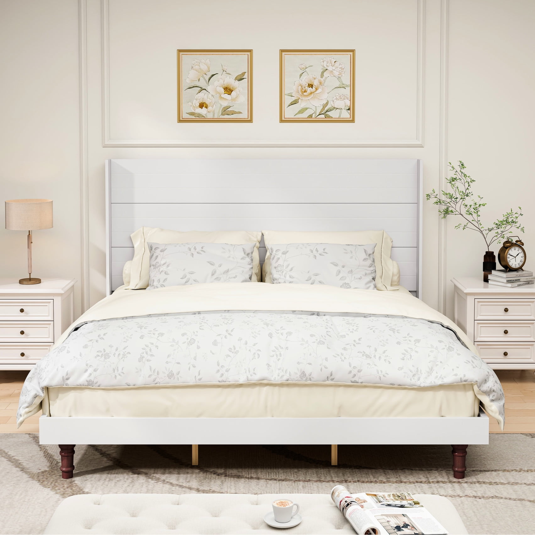 Comfortable Back Support Bed / Perfect for Reading in Bed - Walmart.com