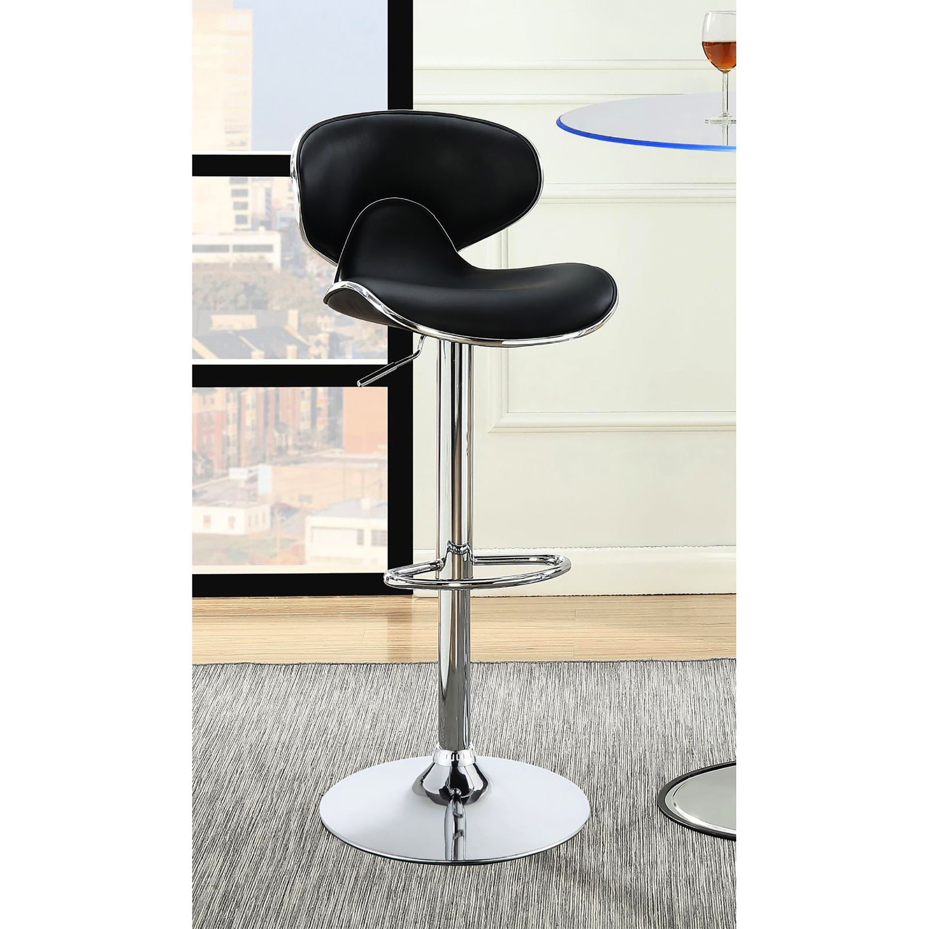 Comfortable Bar Stool with Footrest+Solid Back Design”-“Family Dinners ...