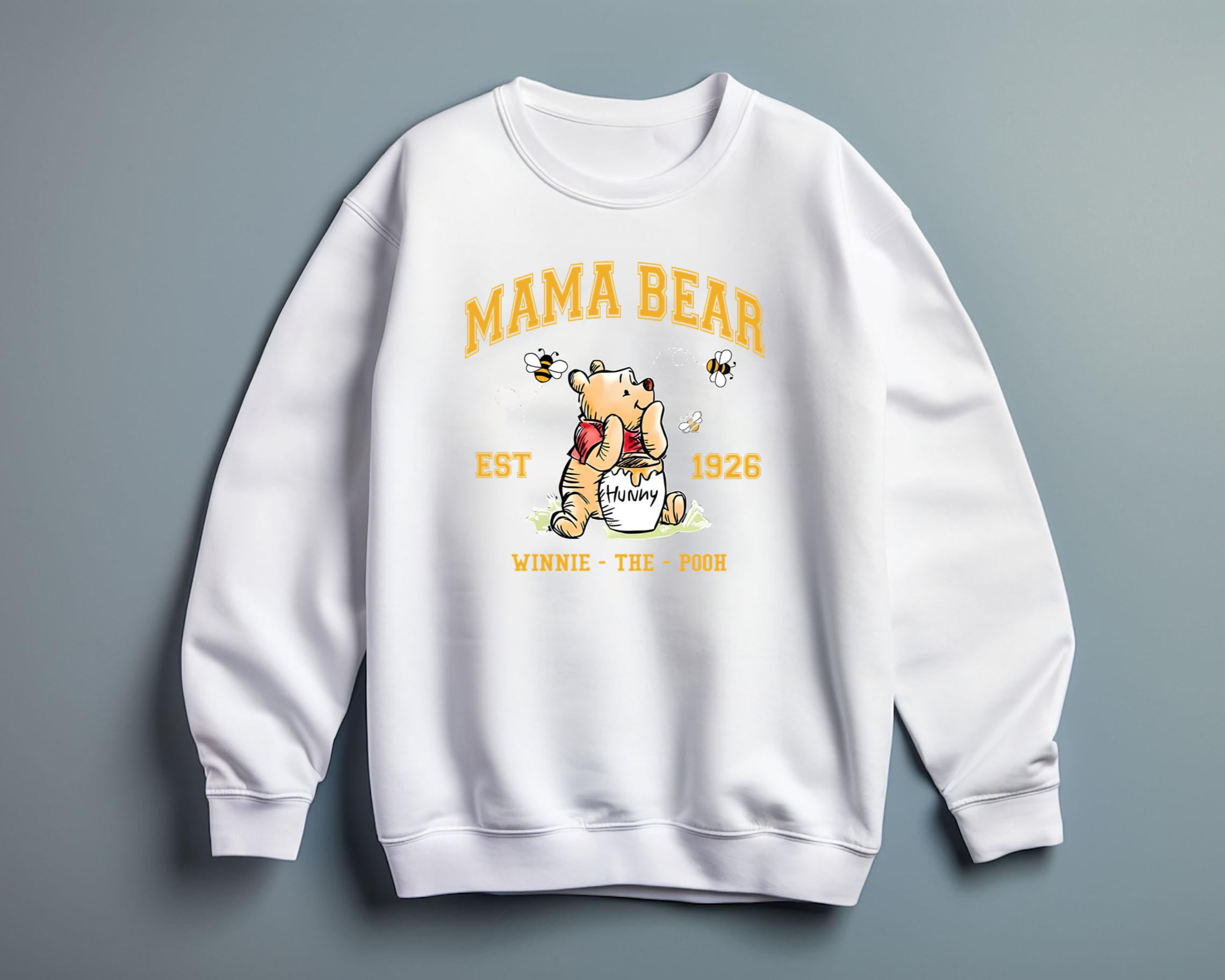 Comfortable Bear The Pooh Shirt, Pregnancy Announcement Tee, Adorable ...