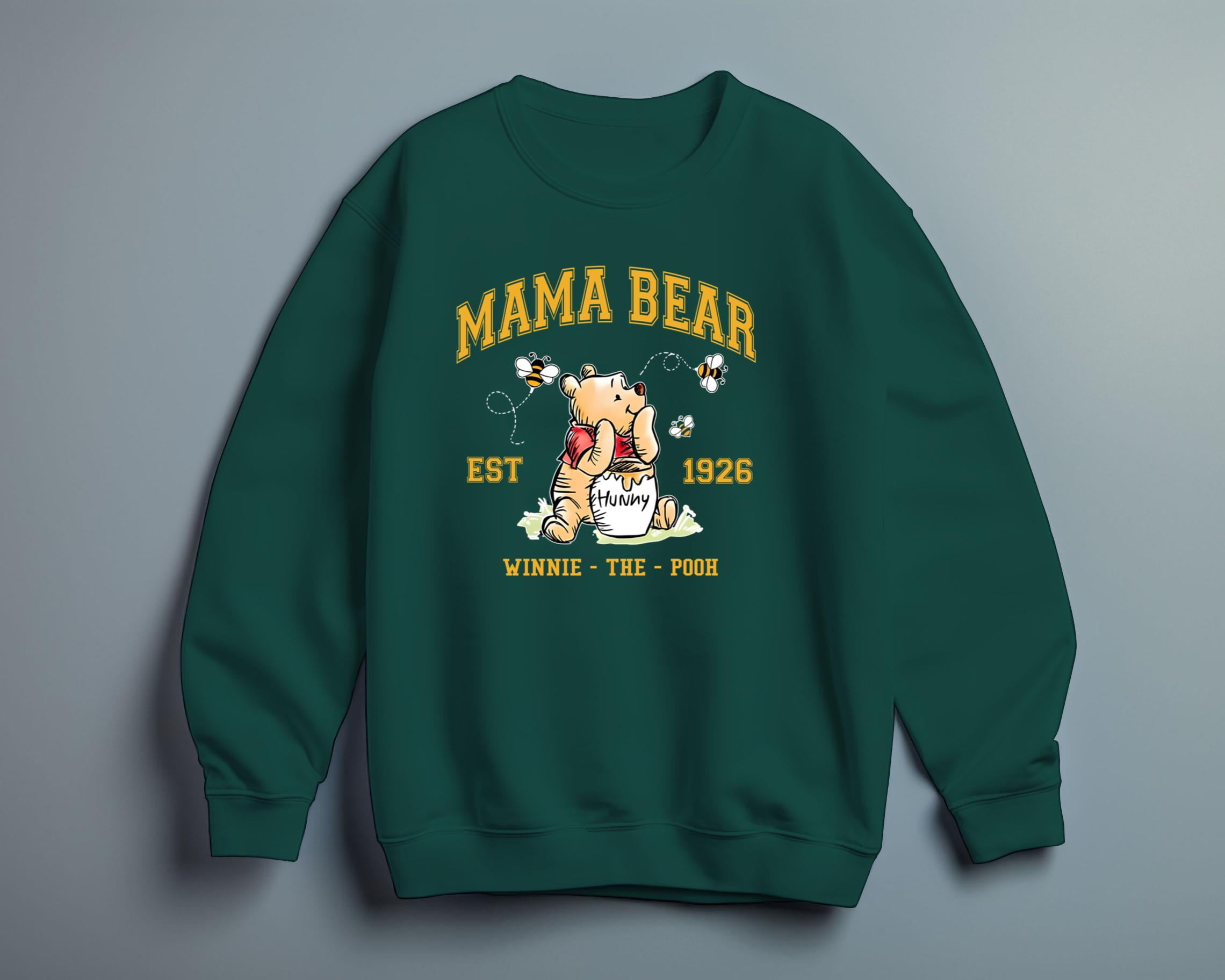 Comfortable Bear The Pooh Shirt, Pregnancy Announcement Tee, Adorable ...
