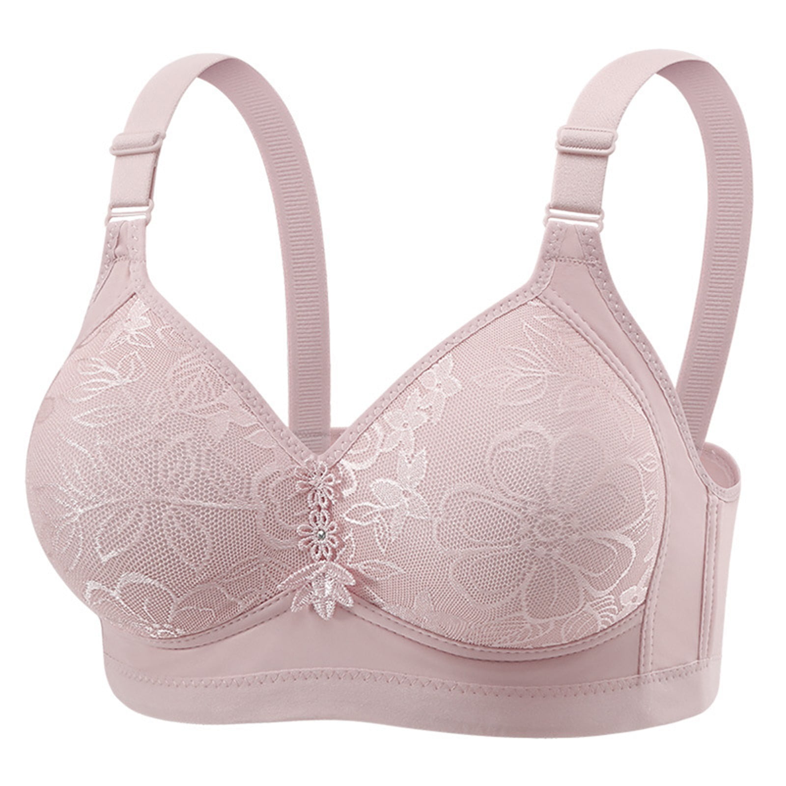 Comfortable Bras for Women, Audhol Women's Plus Size Bras Soft Thin ...