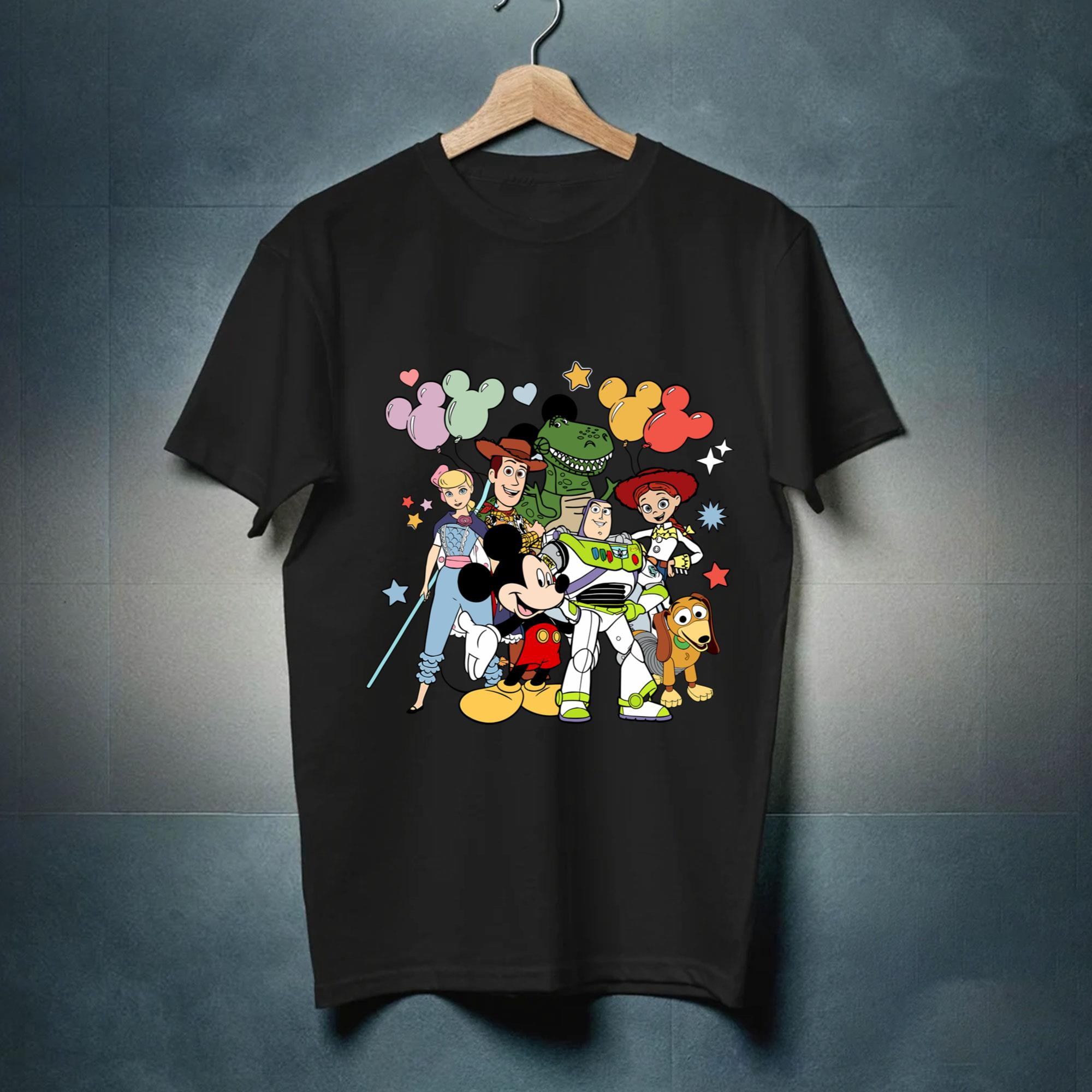 Comfortable Colored Shirt with Animated Movie Friends Theme, Friendship ...