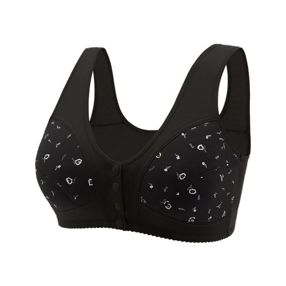 Comfortable Daisy Bra for Seniors 2023 New Comfortable Front Closure ...