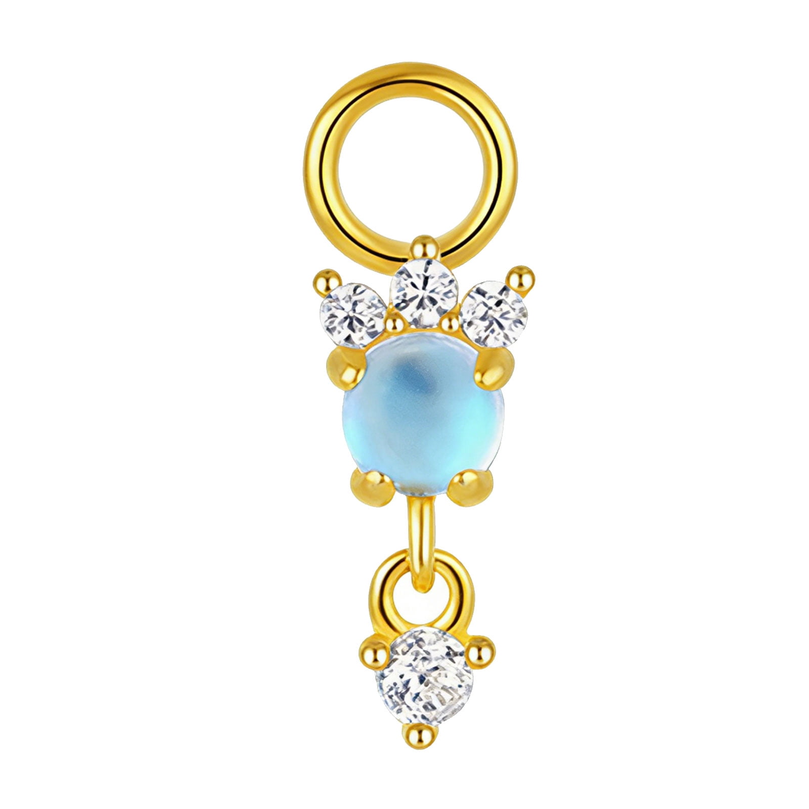 Comfortable Earring Crafted in Silver Ideal for All-Day Wear - Walmart.com