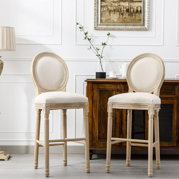 Comfortable French Barstools / Foot Pads for Stability, High - Capacity ...