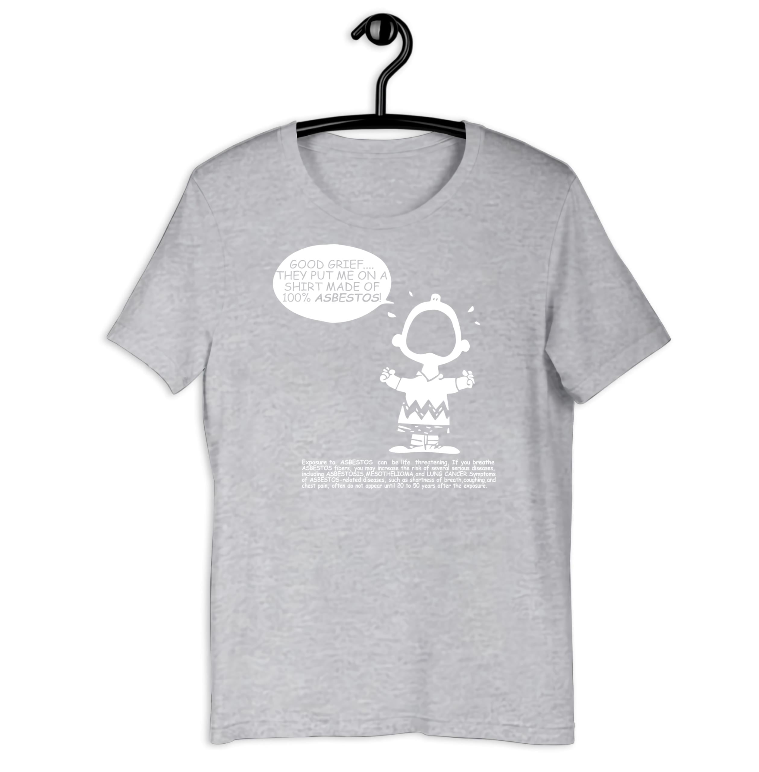 Comfortable Graphic Shirt Acknowledging Iconic Character Good Grief ...