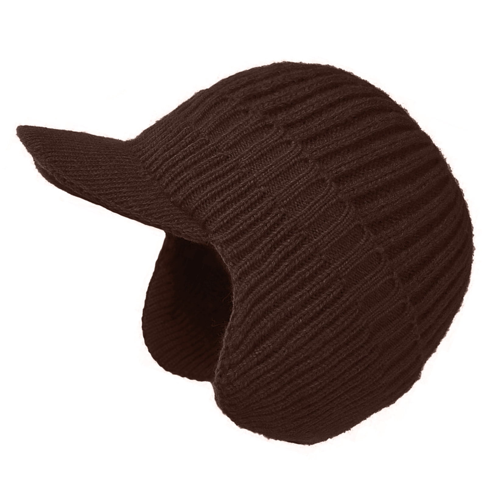 Comfortable Head Caps with Ear Flaps Mens Women Winter Hat with Brims ...